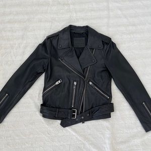 All Saints | Jackets & Coats | Allsaints Leather Biker Jacket | Poshmark